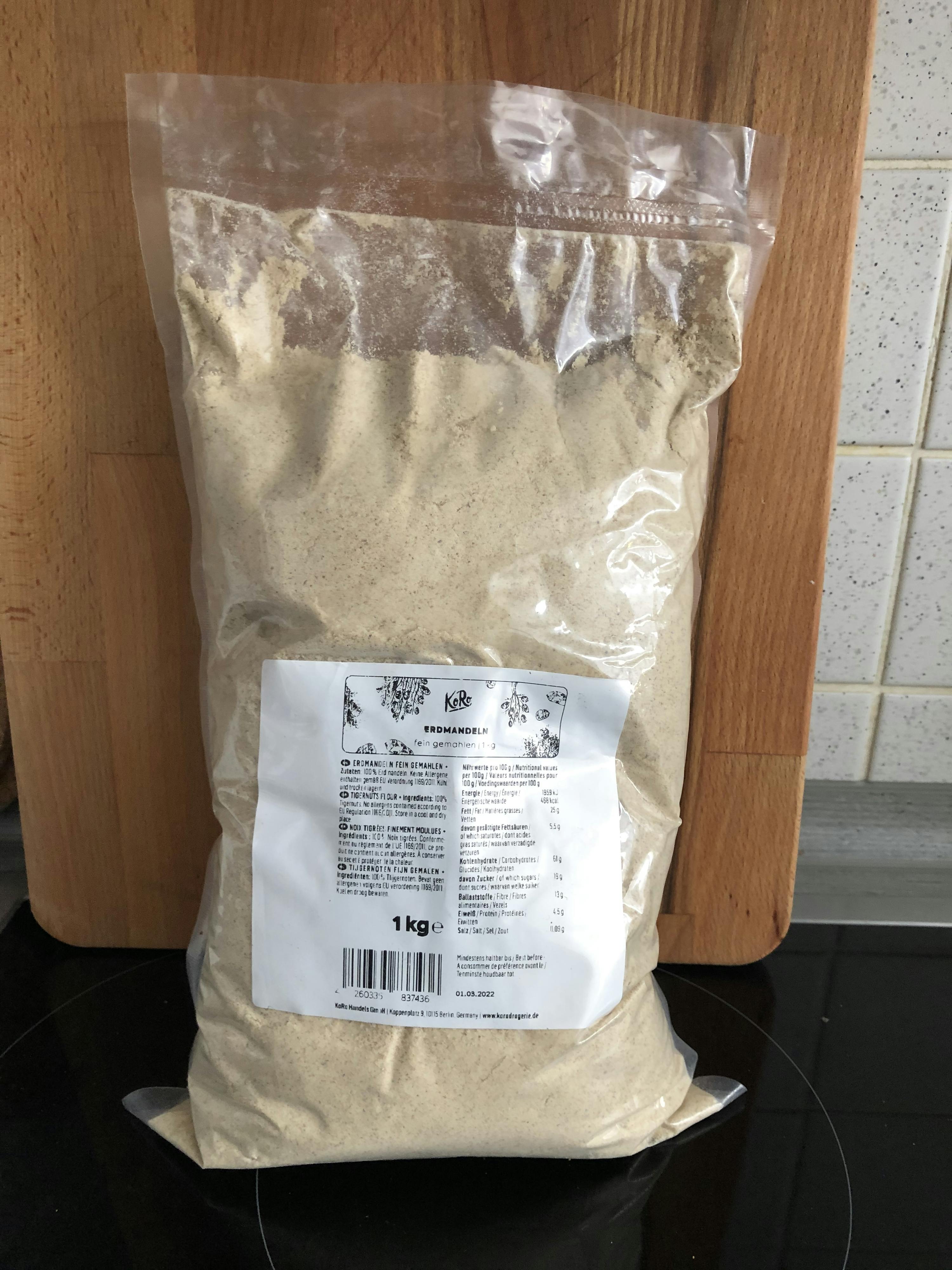 Erdmandeln fein gemahlen kaufen | KoRo Germany