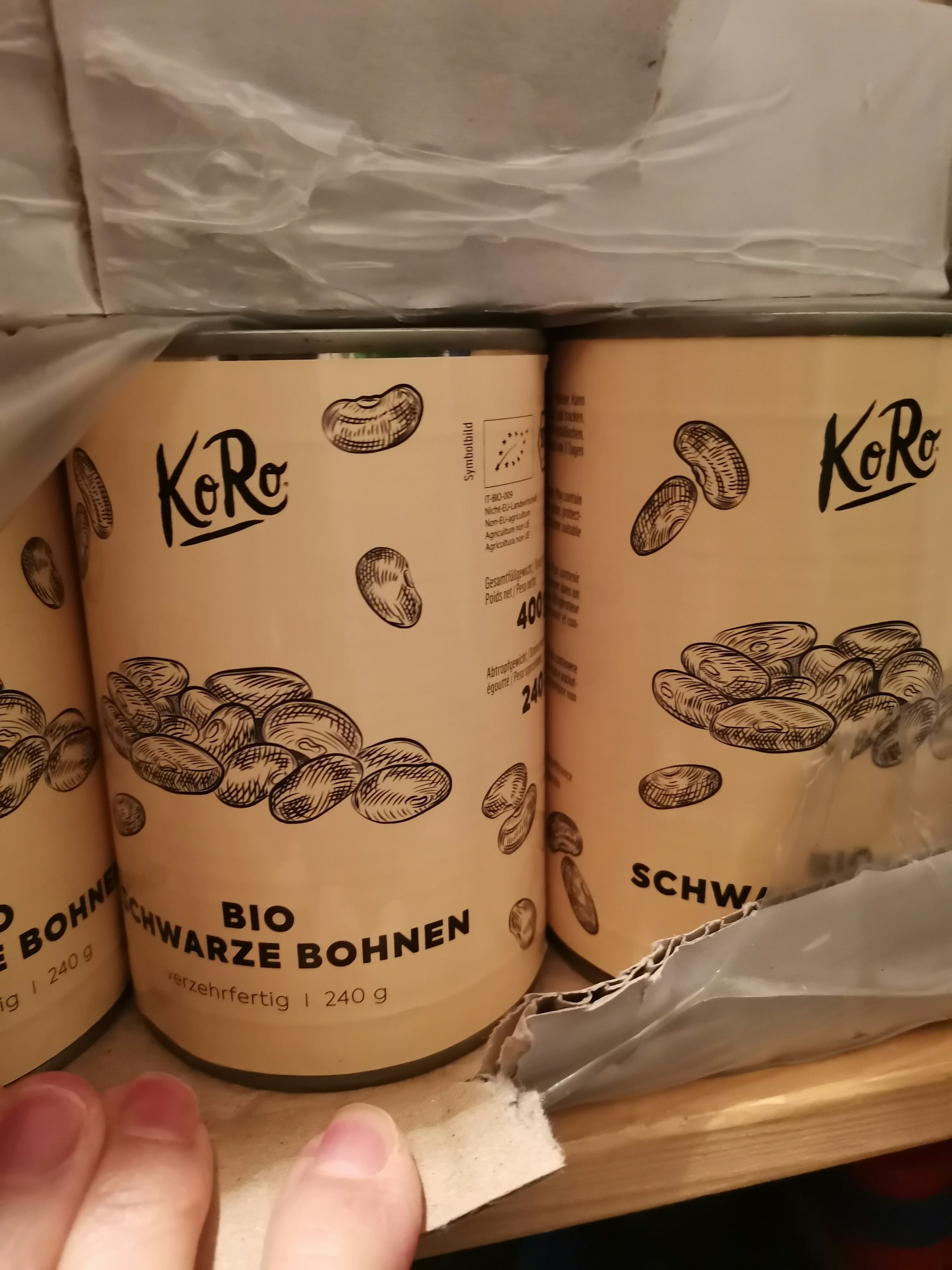 Haricots blancs cannellini en conserve bio 240 g | KoRo