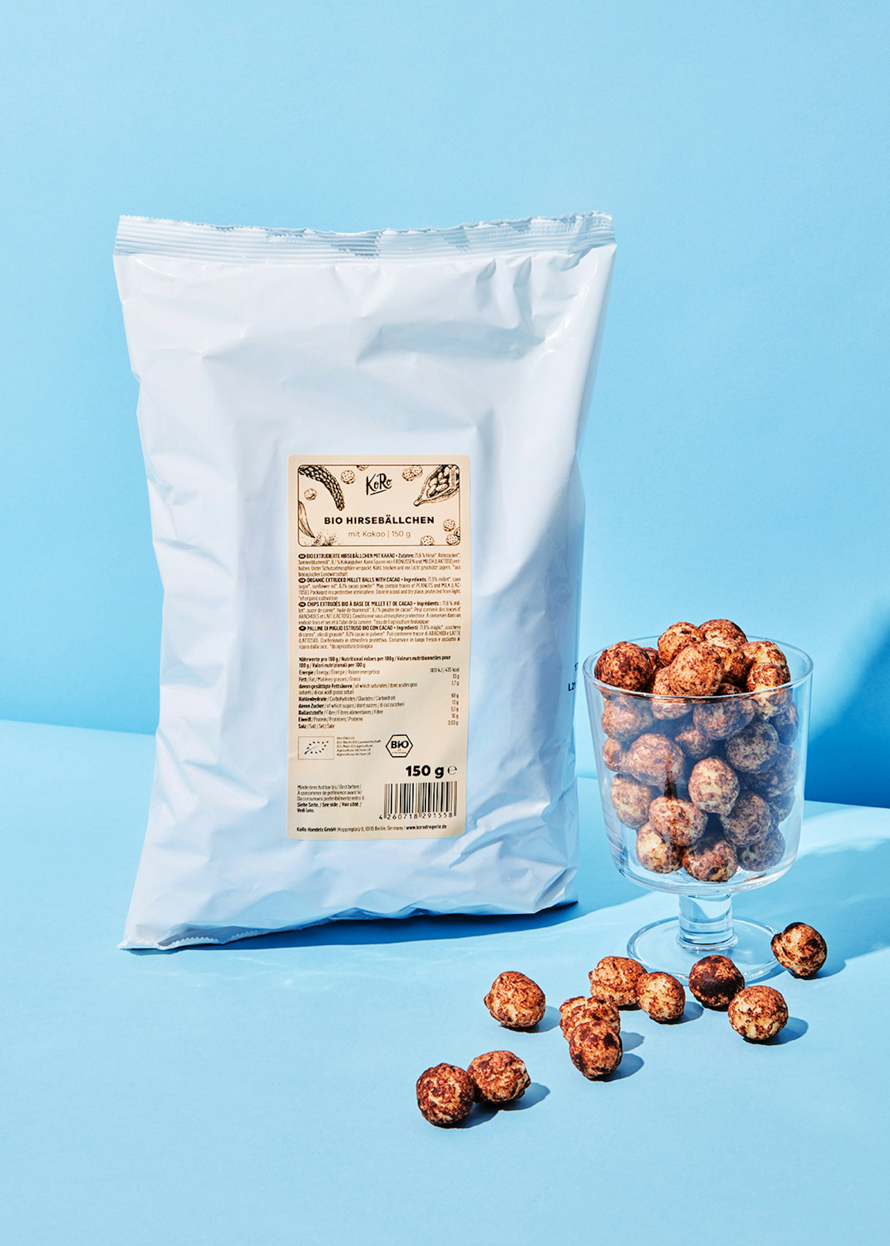 Verzehrfertiges Bio Popcorn süß und salzig kaufen | KoRo Germany