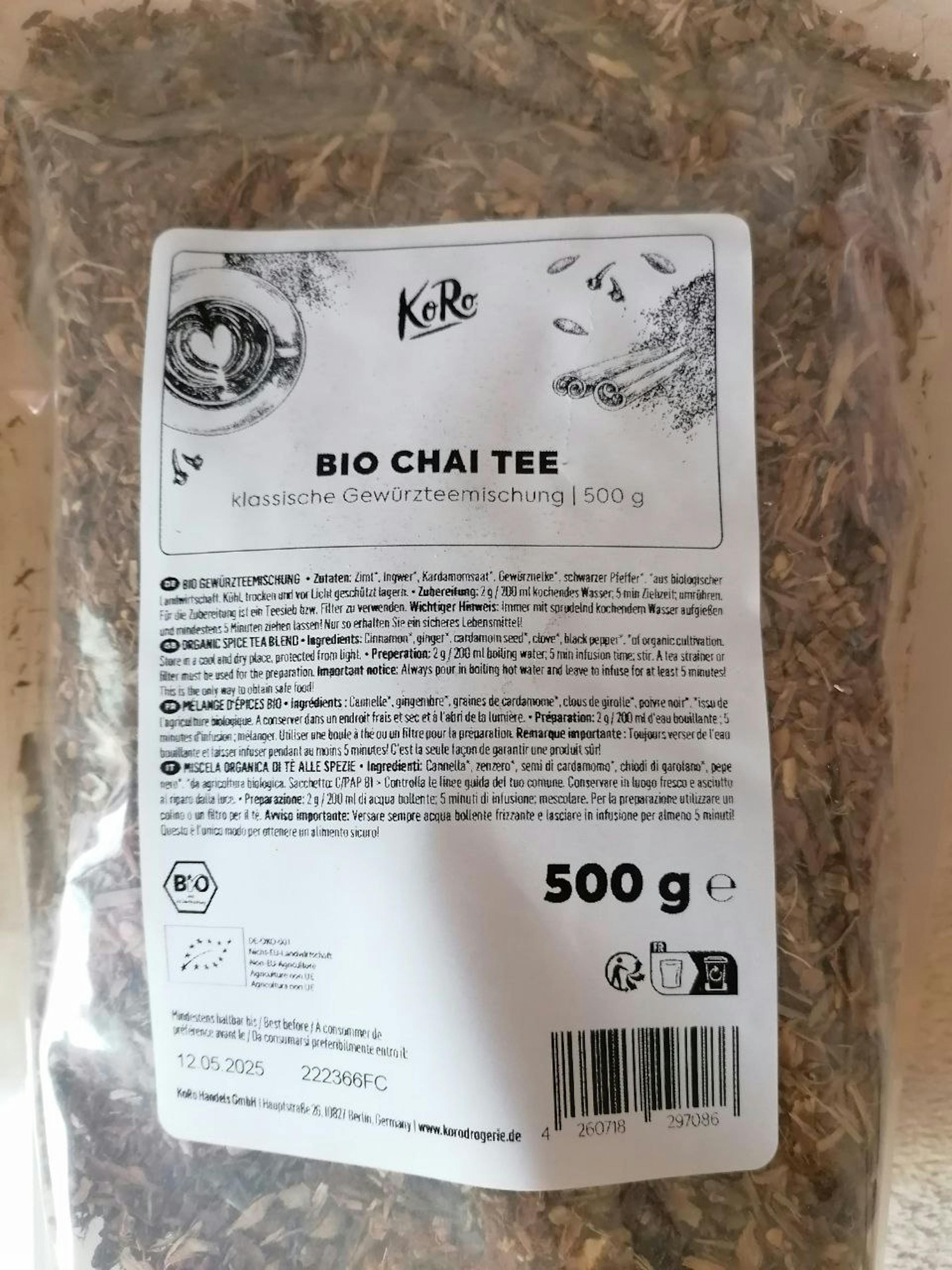 Buy organic chai tea | KoRo