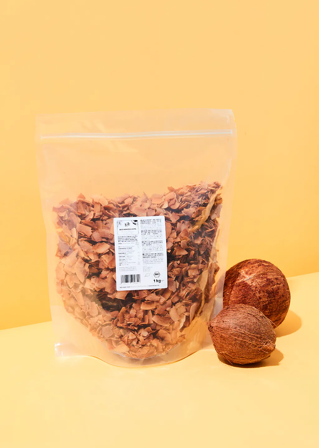 Chips di cocco bio senza zuccheri aggiunti - acquista ora! | KoRo