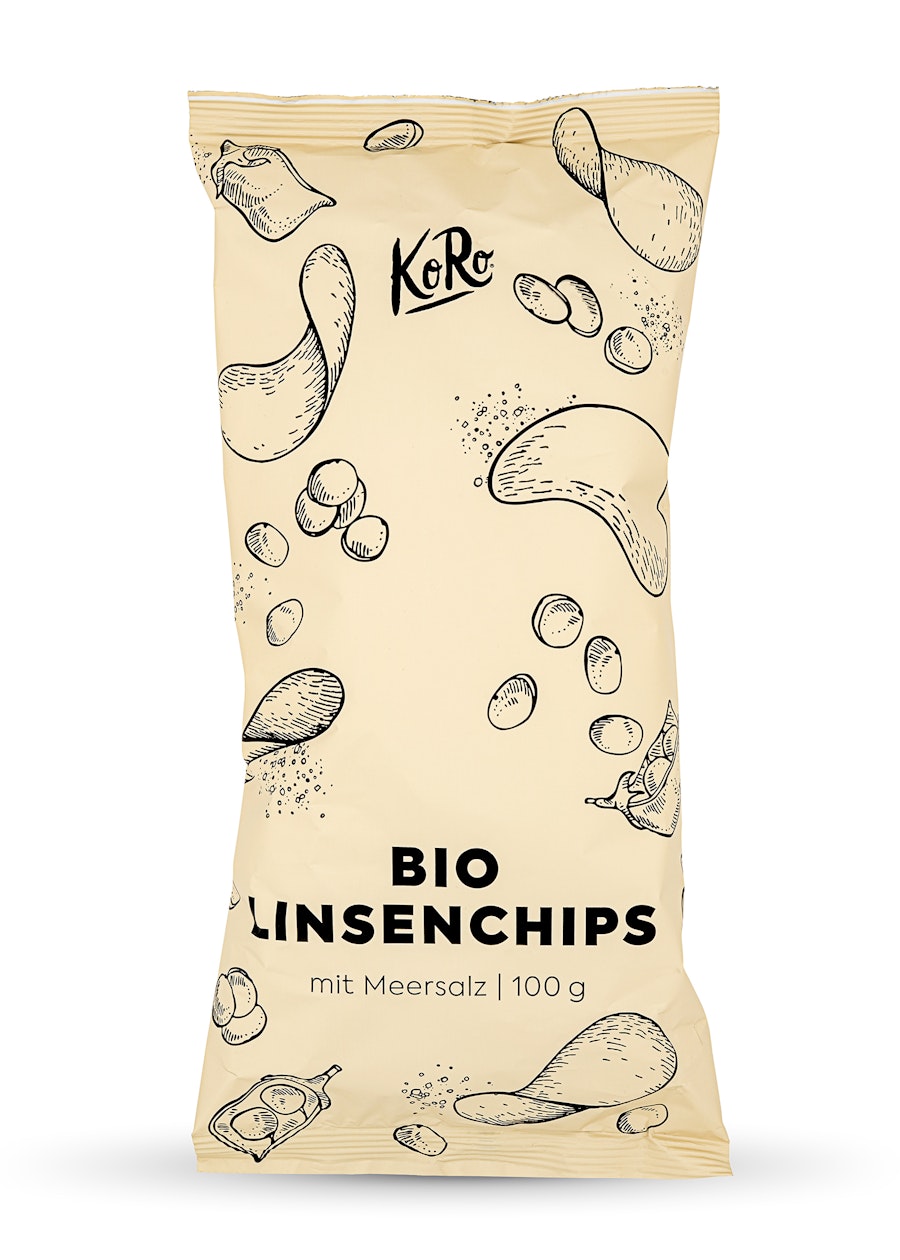 Bio Linsenchips mit Meersalz kaufen | KoRo Germany