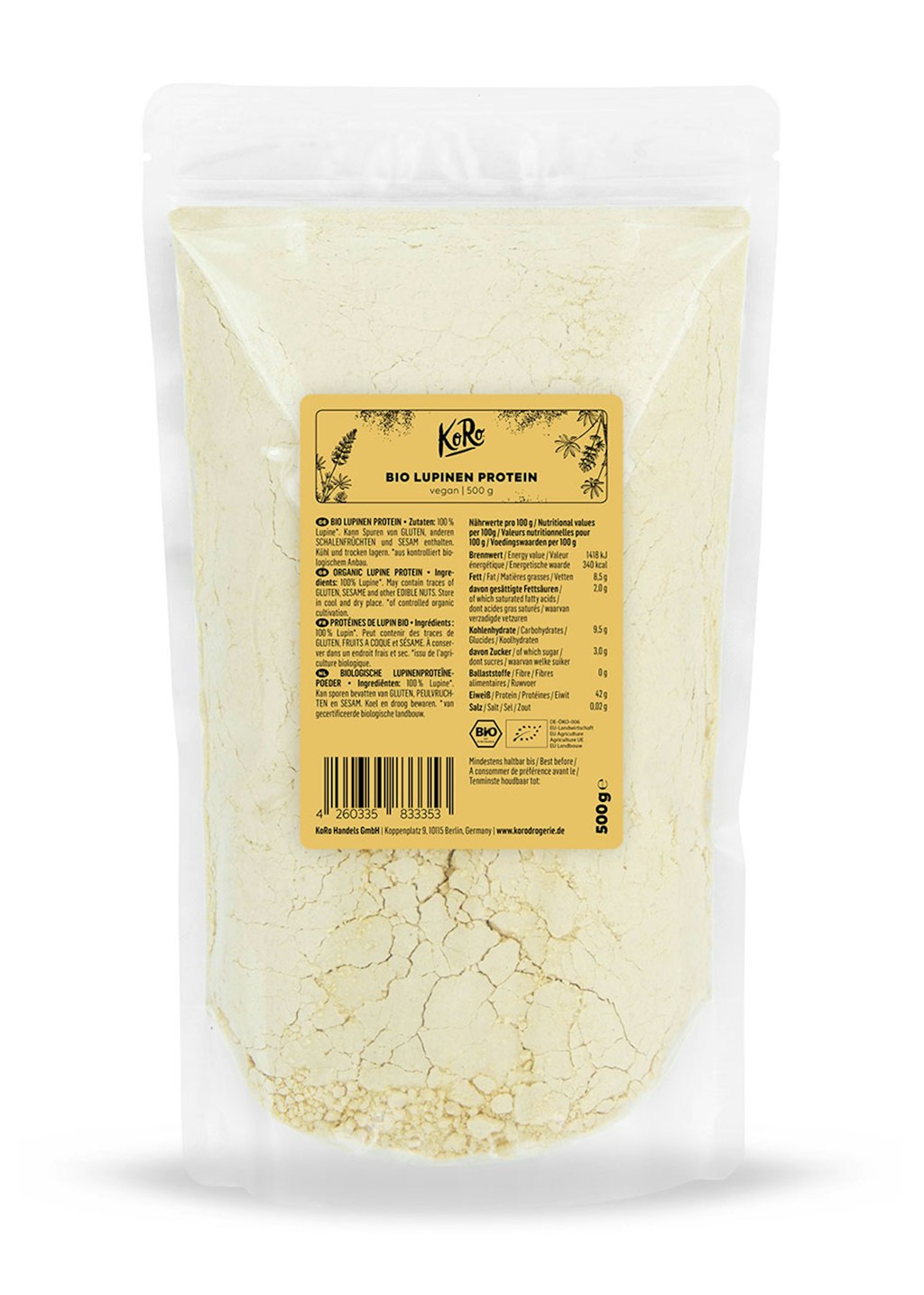 Buy our organic lupin protein powder | KoRo Swiss