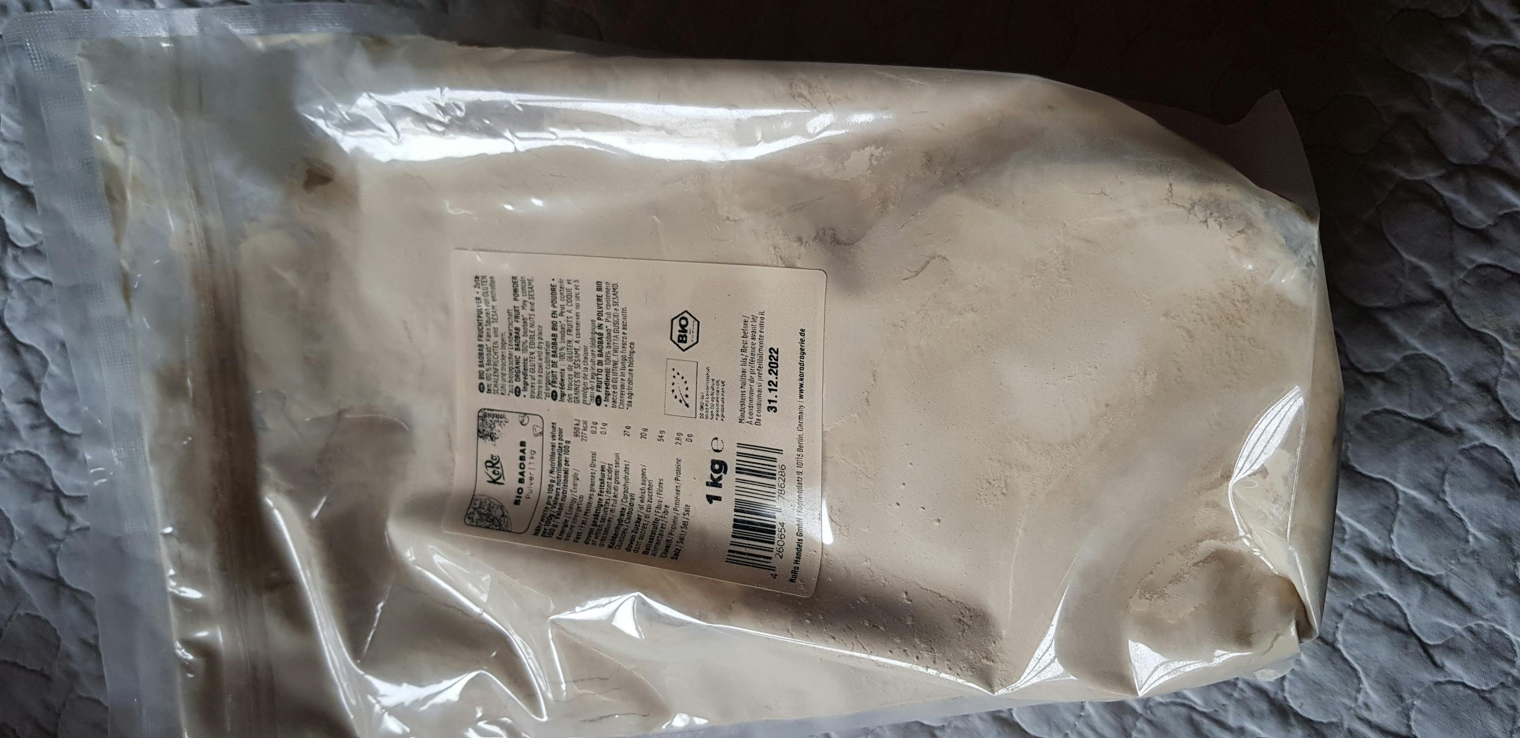 Acquista ora: Baobab in polvere bio | 1 kg | KoRo Italy