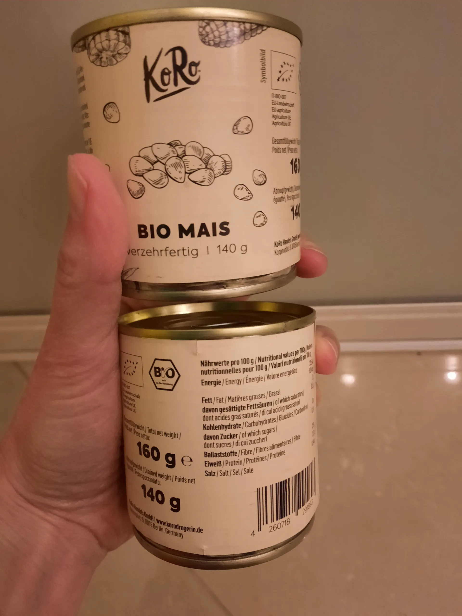 Comprar milho em lata Bio | KoRo