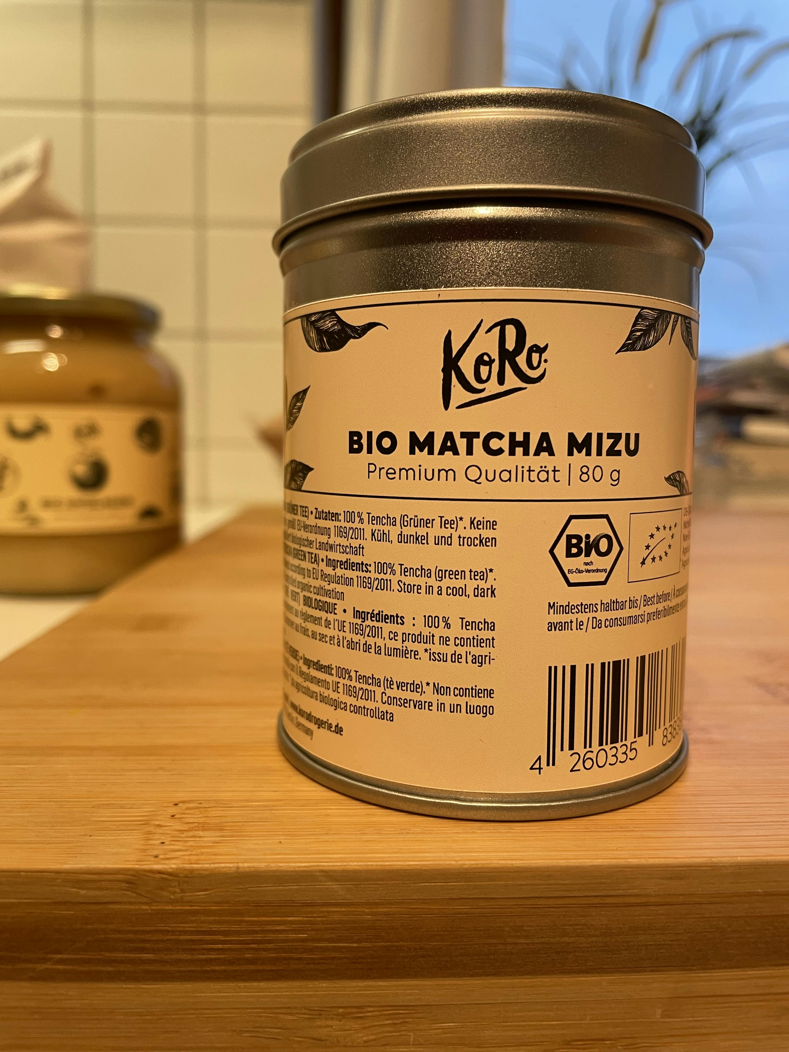 Achetez notre thé matcha Mizu bio | KoRo France