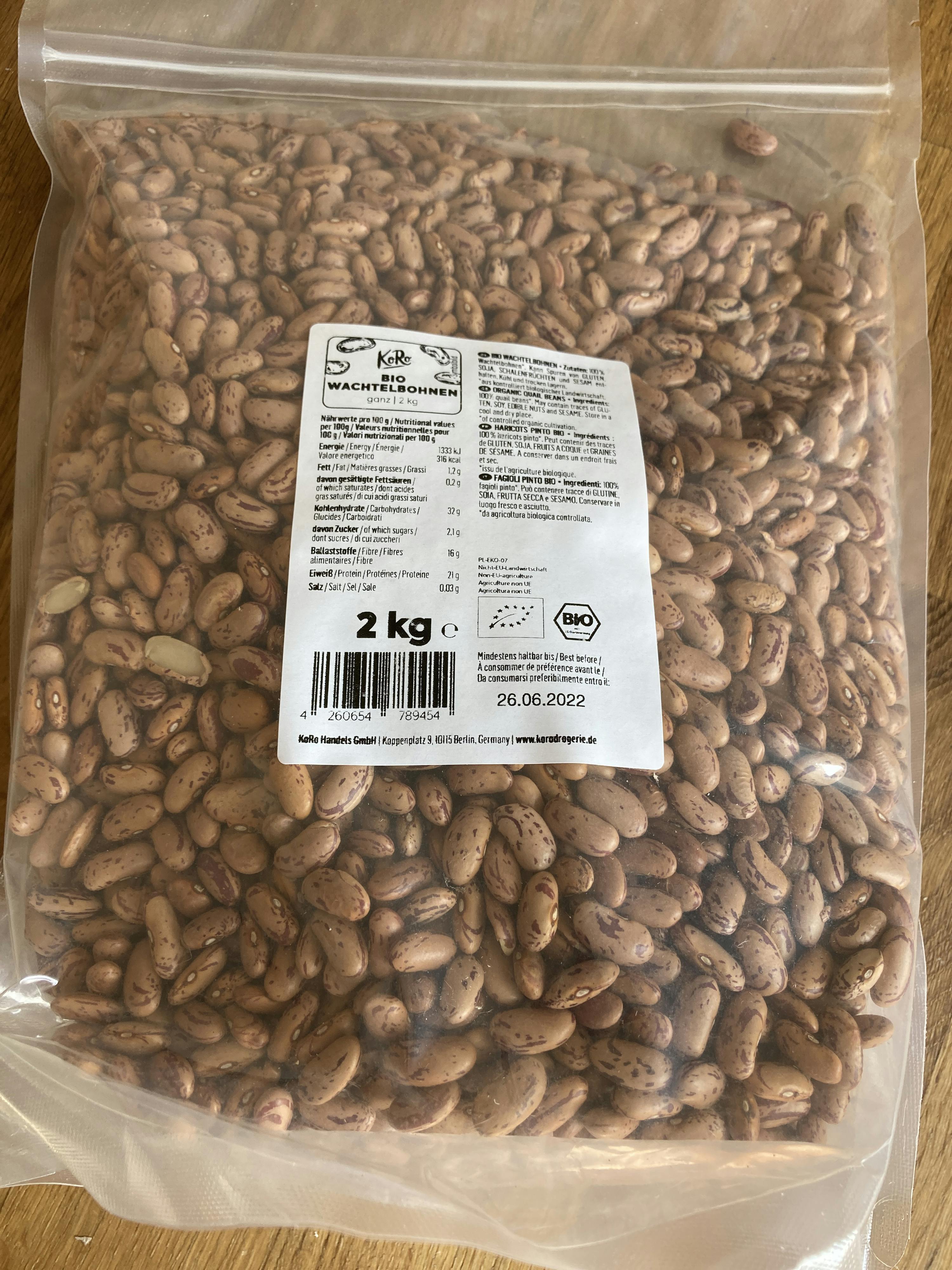 Achetez nos haricot pinto bio dès maintenant ! | KoRo France