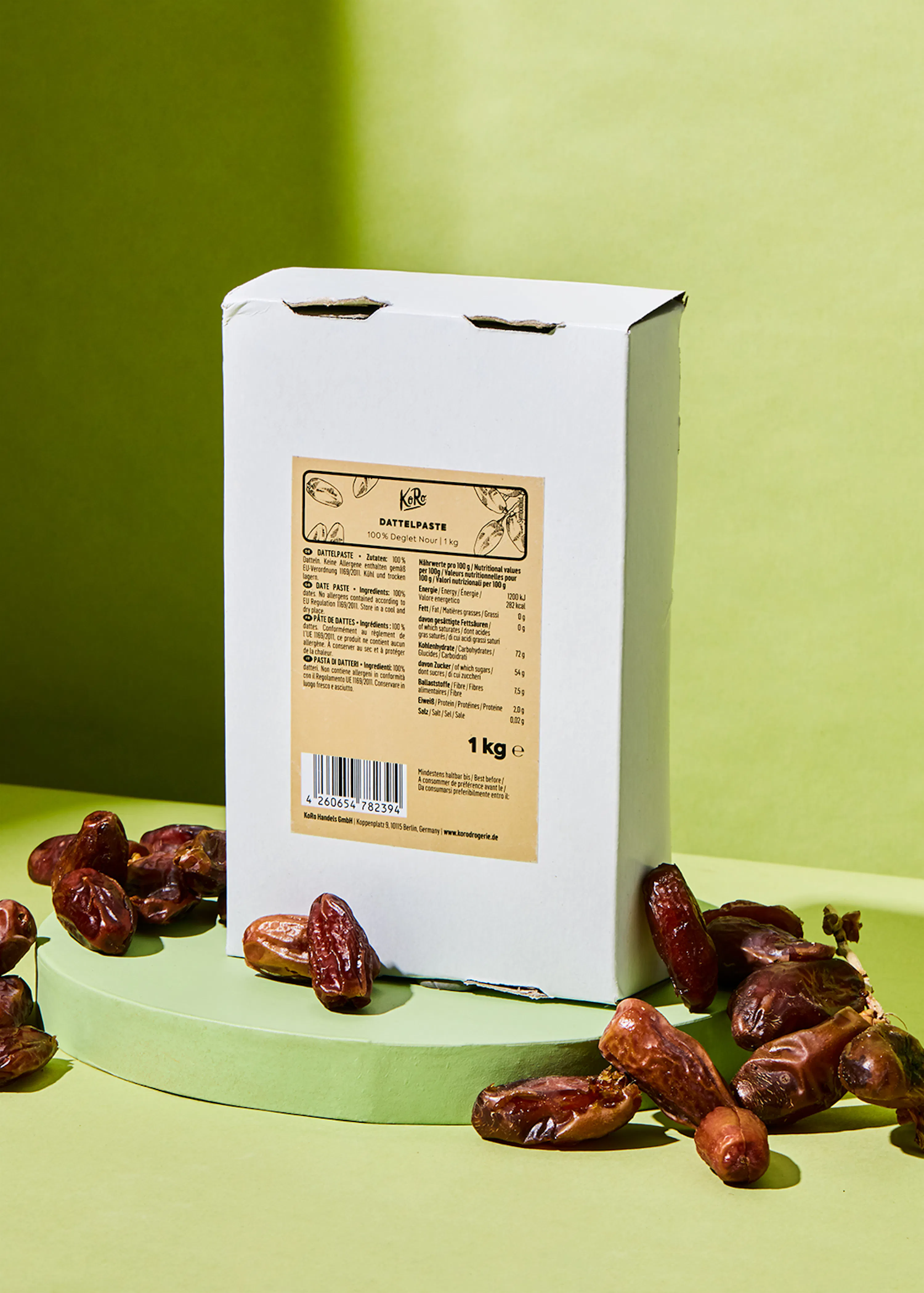 Achetez notre sucre de dattes bio 1 kg | KoRo France