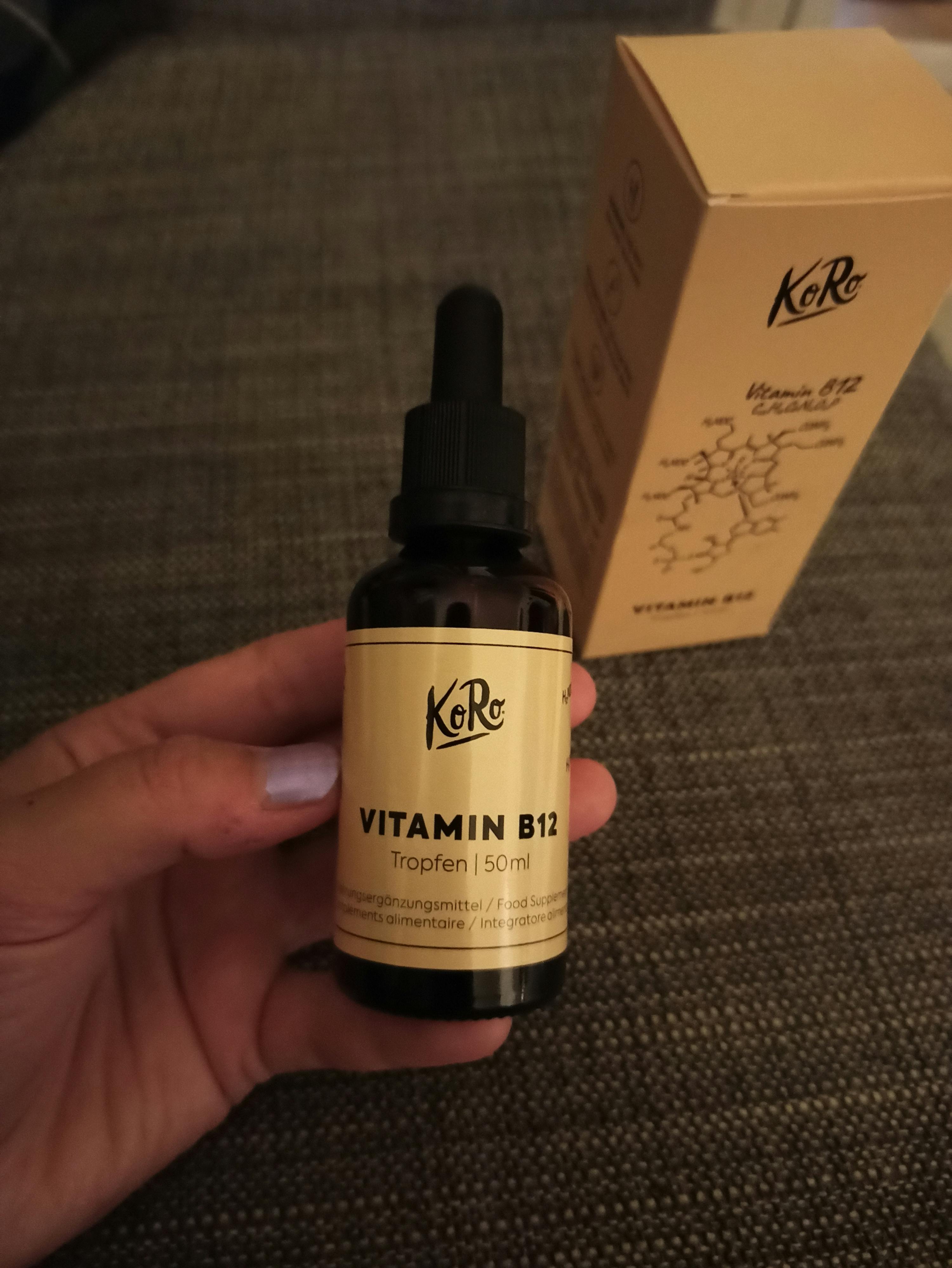 Acheter de la vitamine B12 en gouttes | KoRo France