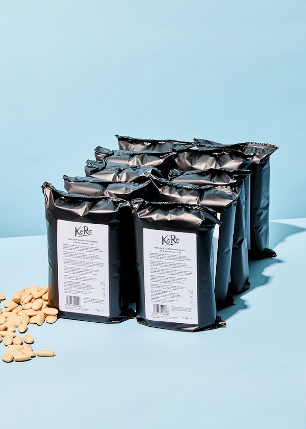 Marzipanrohmasse mit 56 % Mandeln kaufen | KoRo Germany