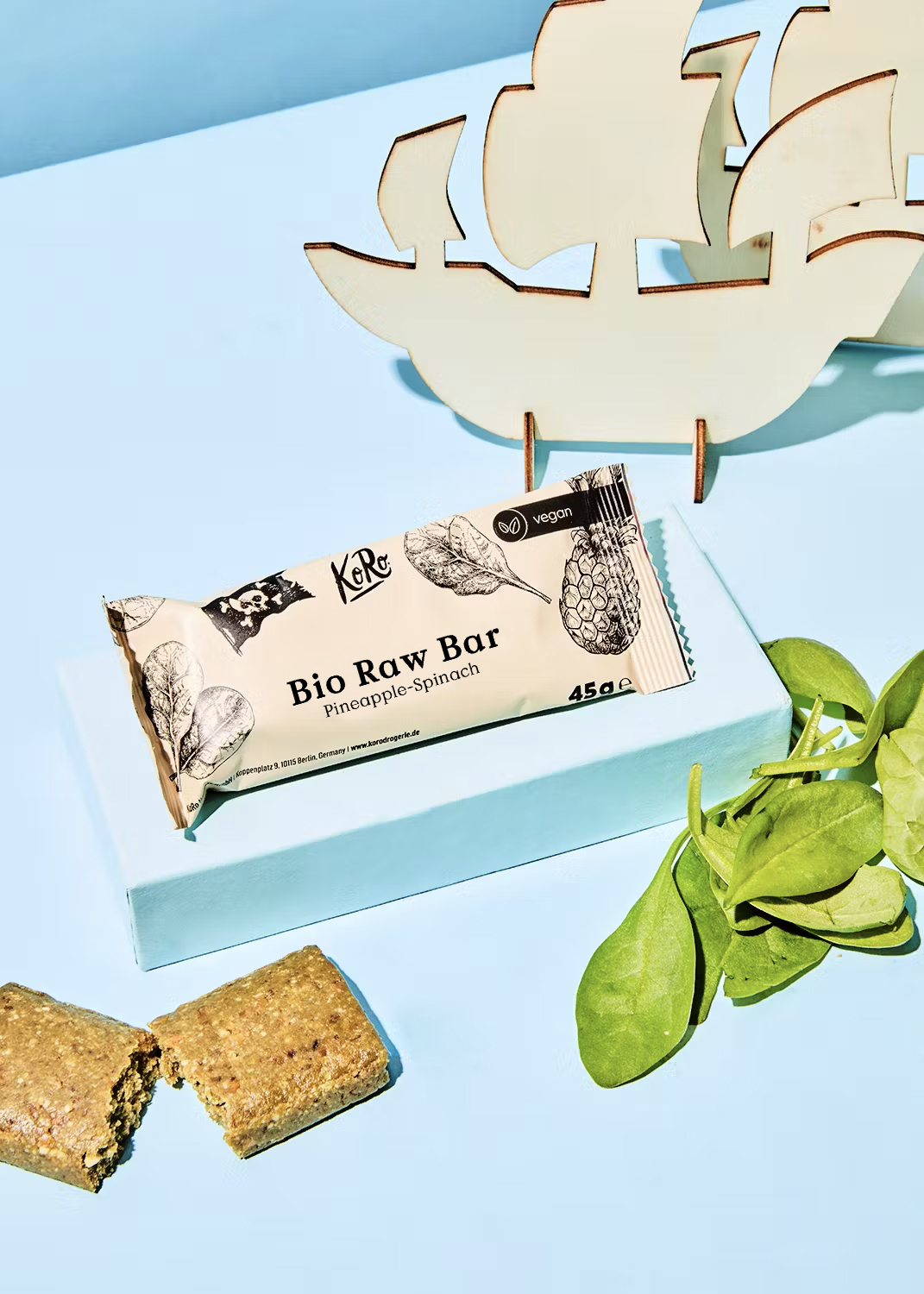 Bio Raw Bar Pineapple Spinach kaufen | KoRo