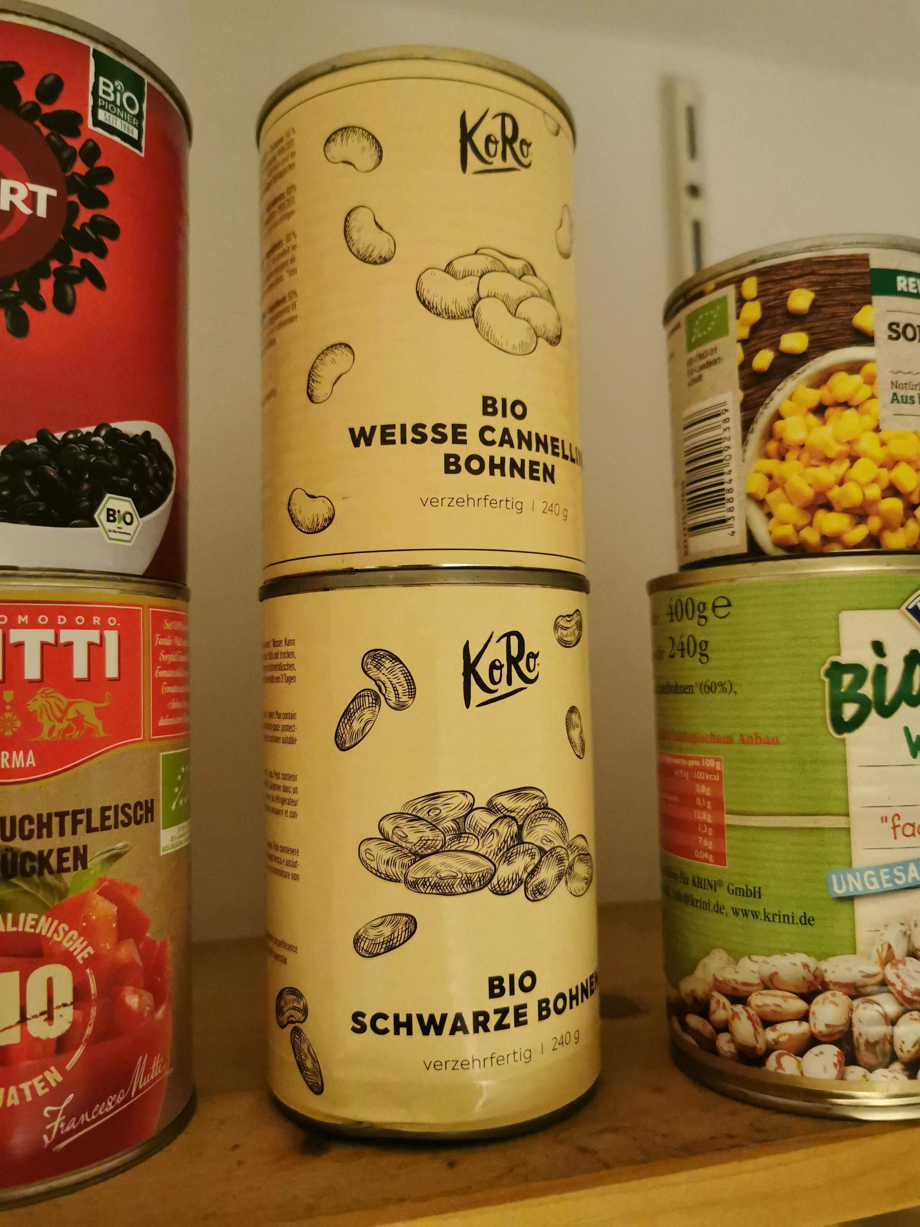 Bio schwarze Bohne in der Dose kaufen | KoRo Austria