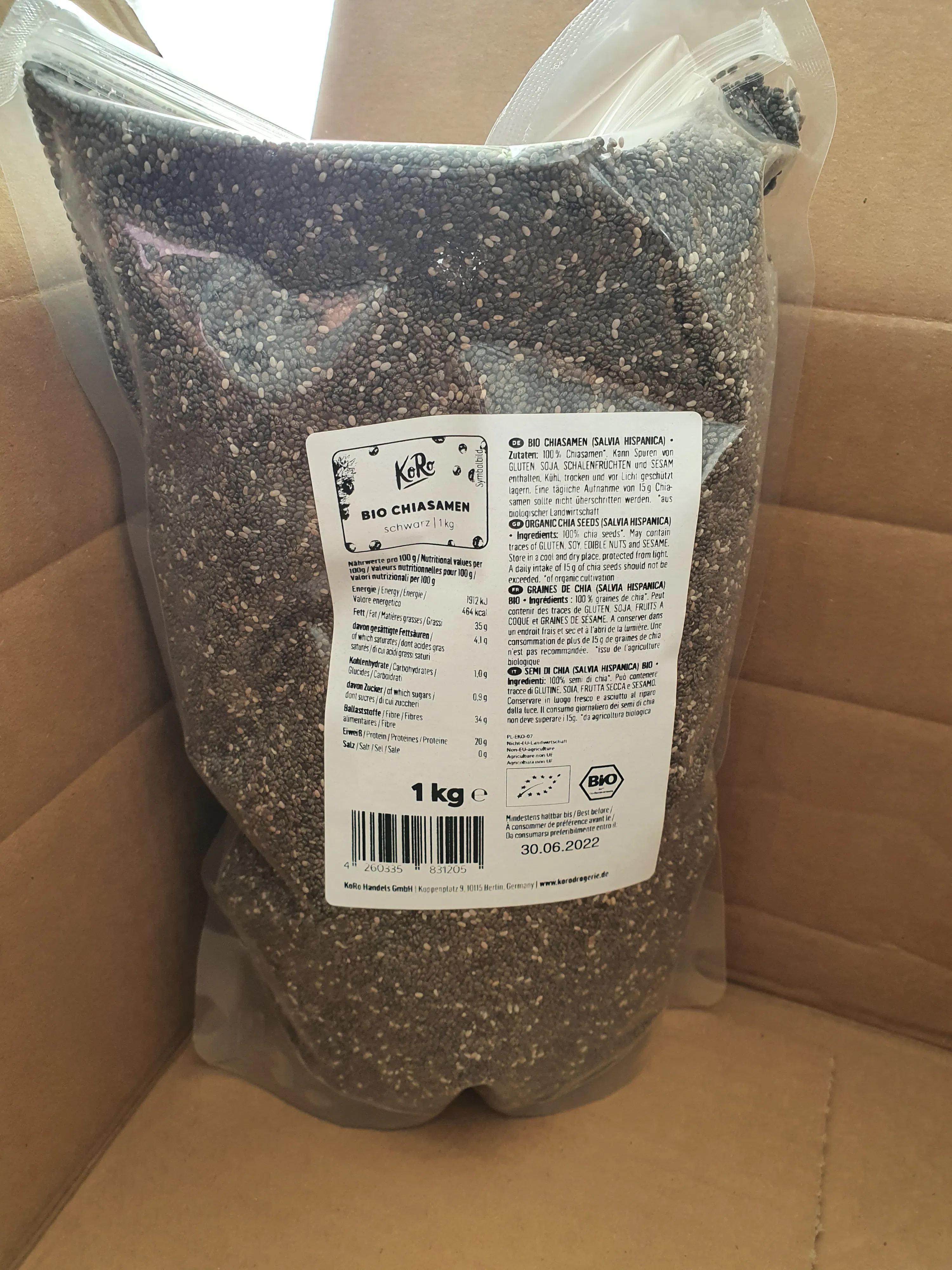 Bio Chia Samen kaufen | KoRo Germany