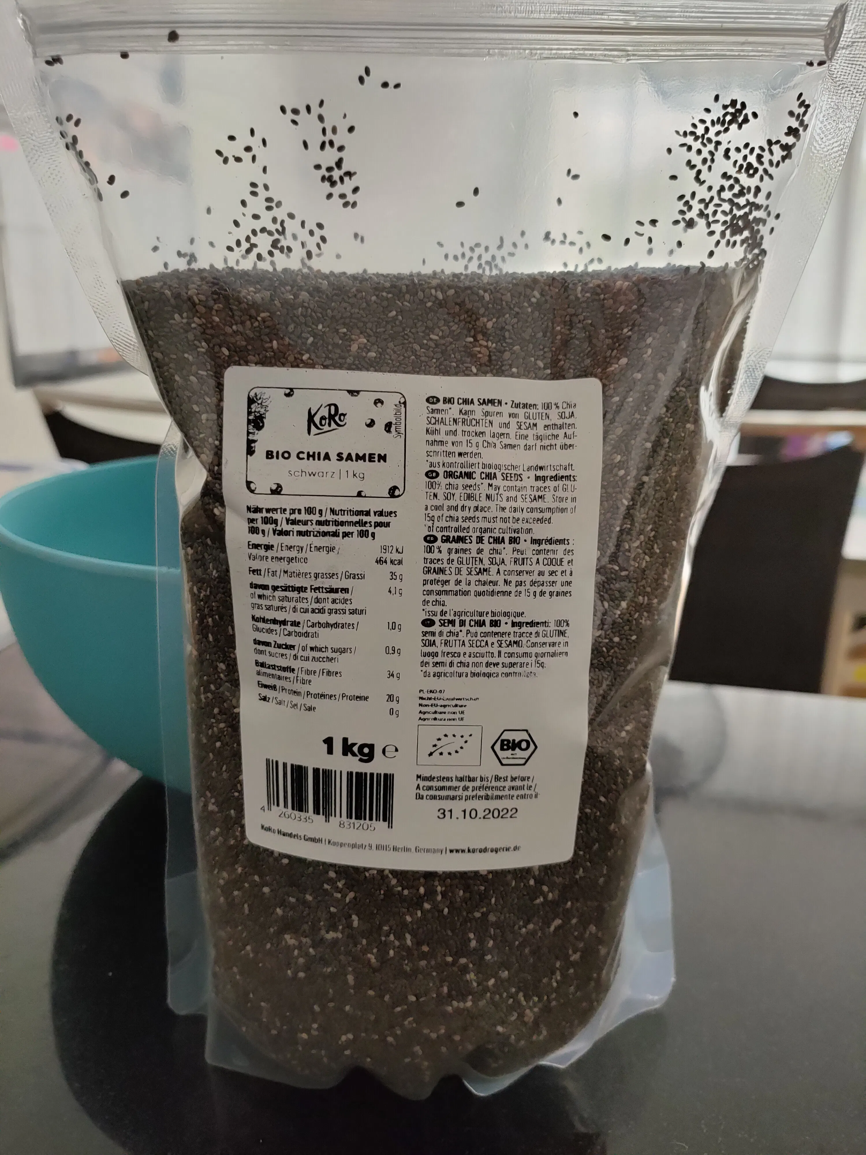 Bio Chia Samen kaufen | KoRo Germany