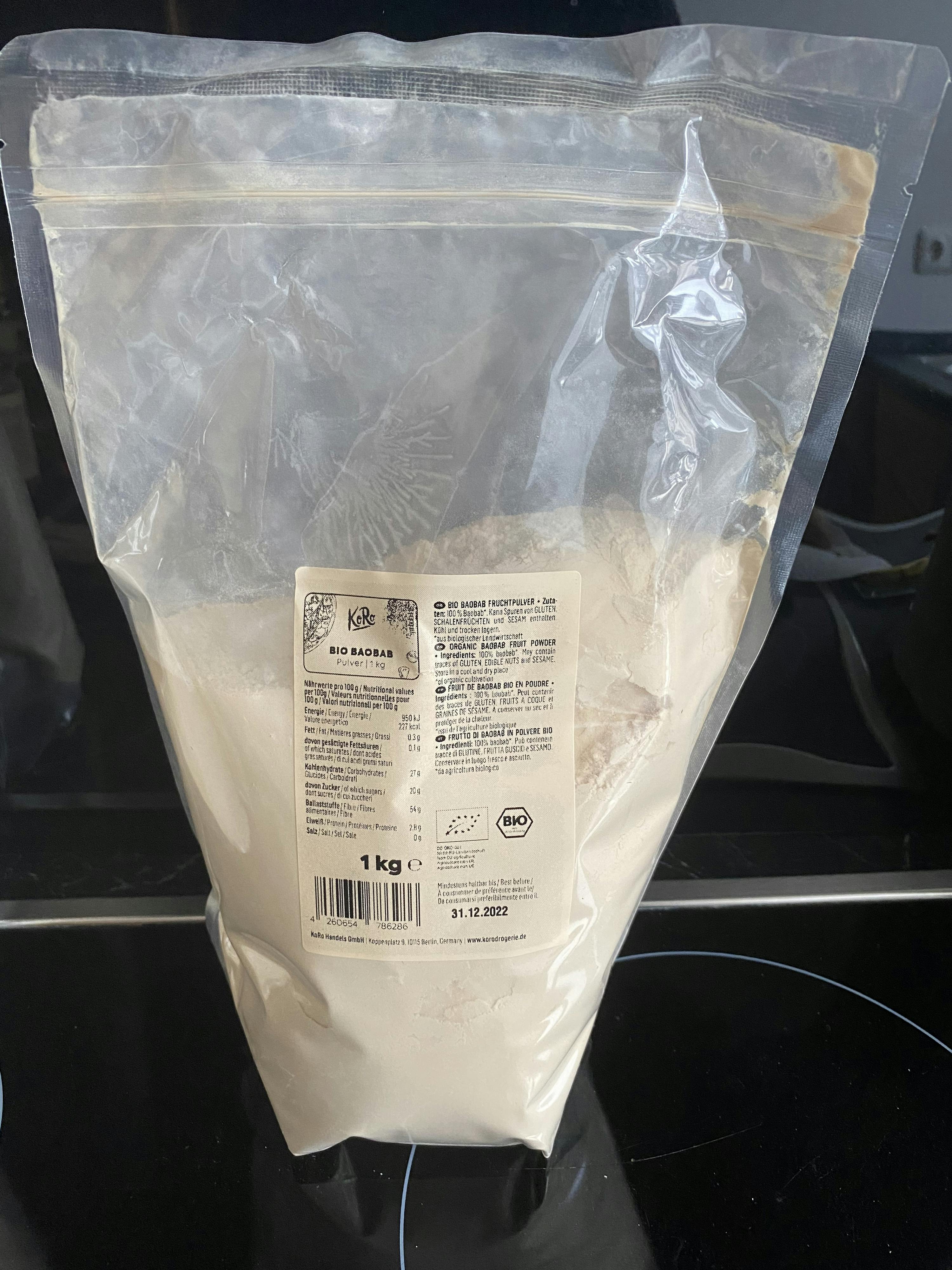 Acquista ora: Baobab in polvere bio | 1 kg | KoRo Italy
