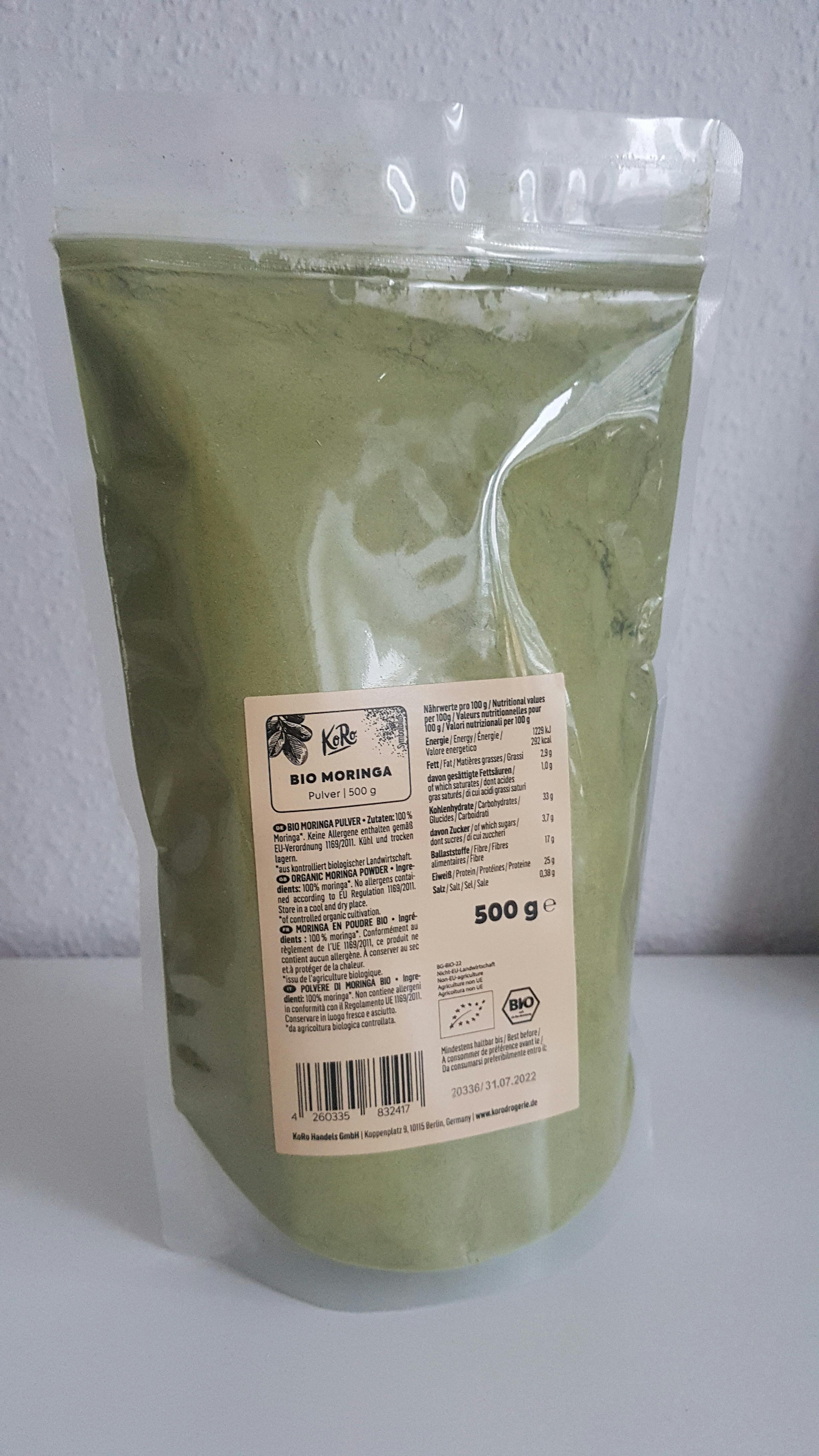 Moringa-Pulver kaufen | KoRo Swiss