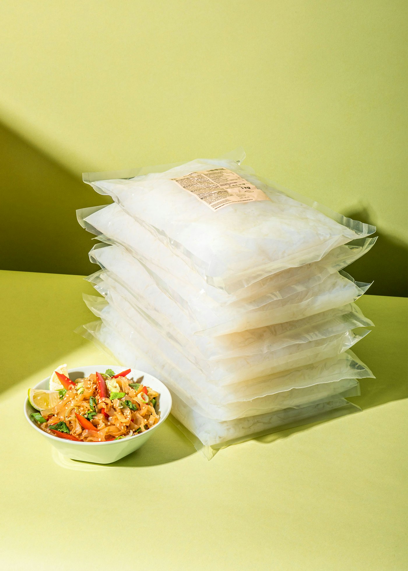 Nouilles de konjac bio 1 kg - Faible teneur en calories | KoRo France