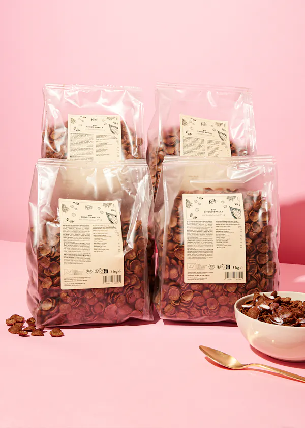 Bio Choco Shells mit Datteln gesüßt kaufen | KoRo Germany