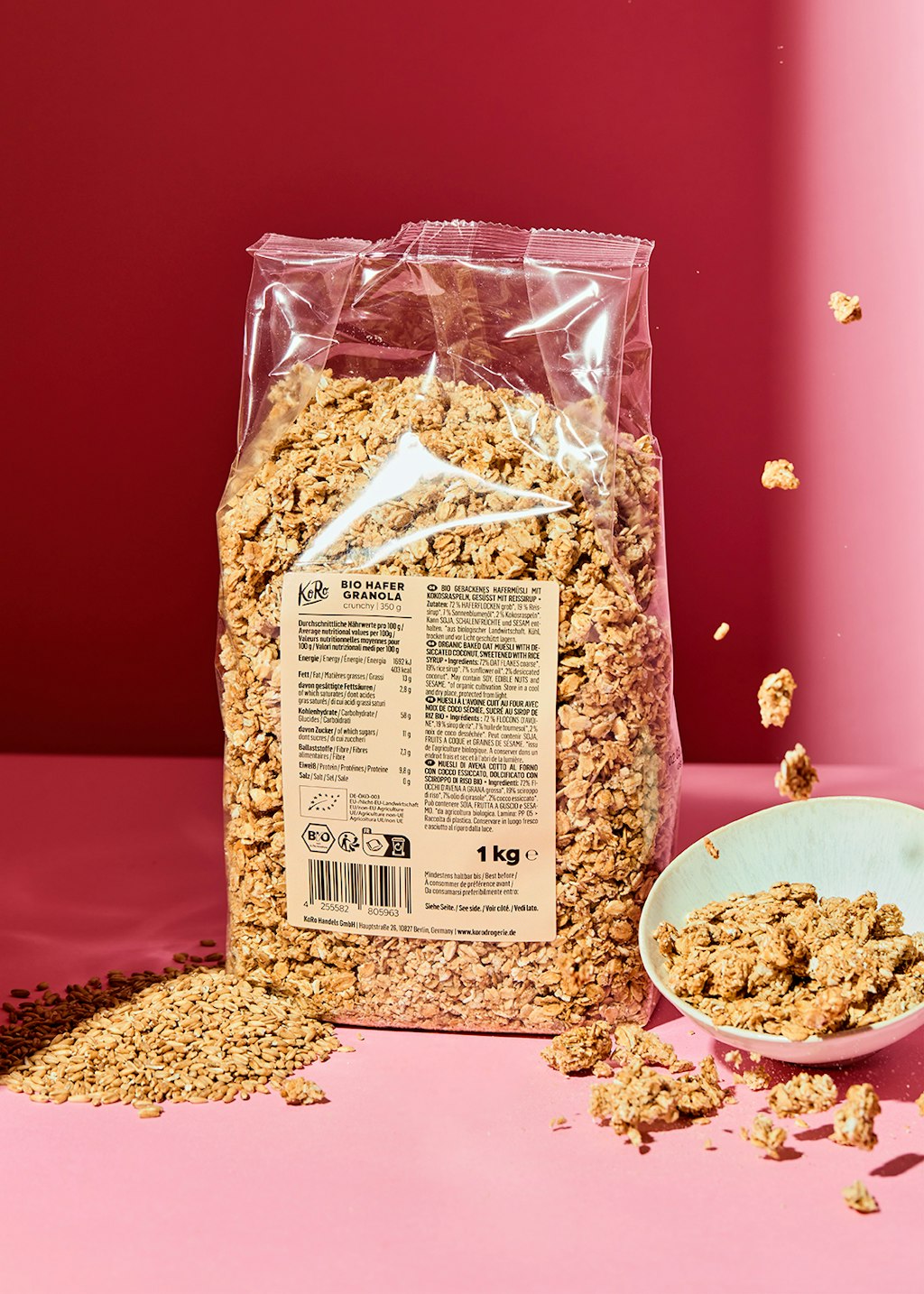 Granola crunchy à l'avoine bio 1 kg - | KoRo
