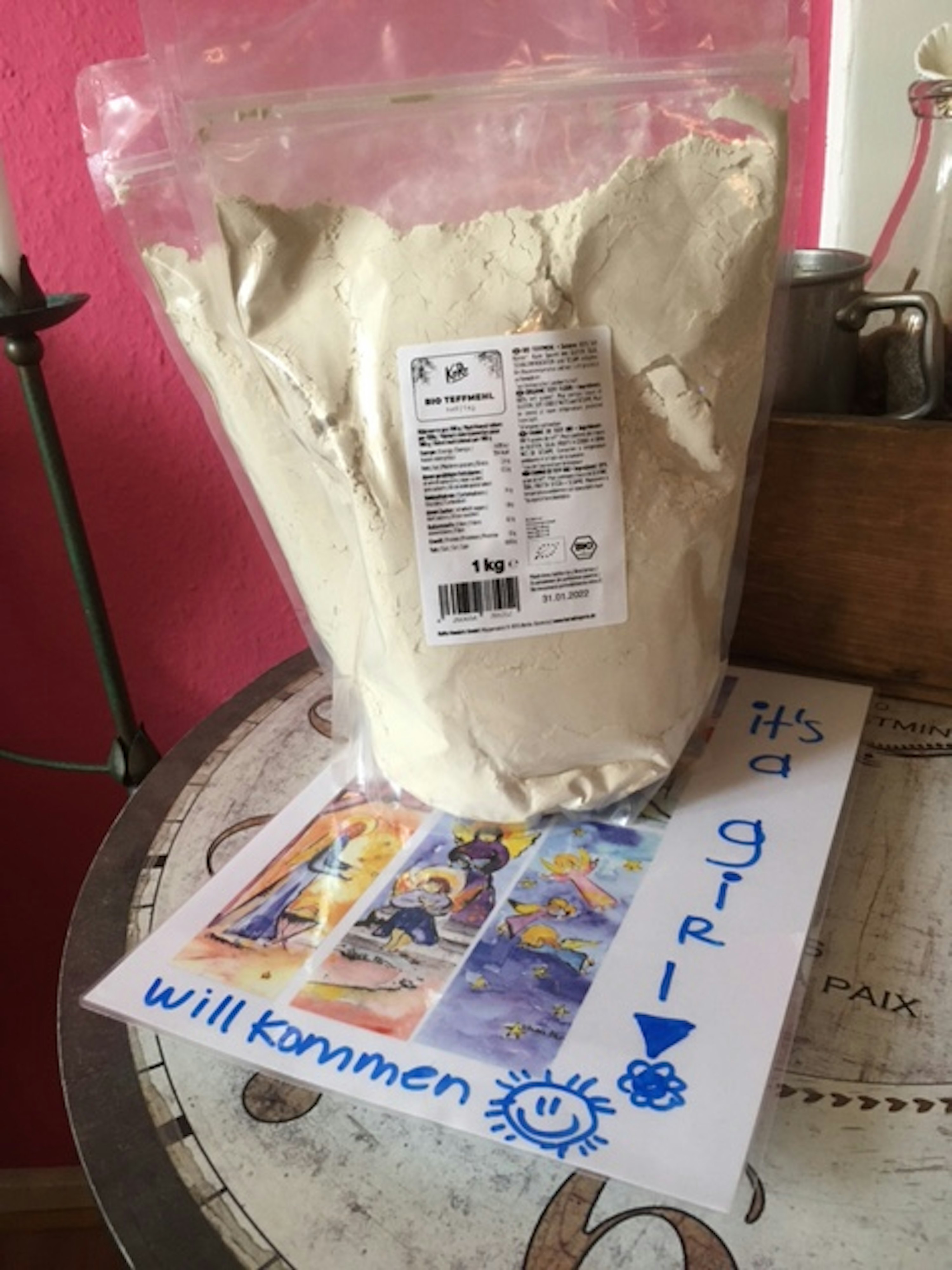 Bio Teffmehl hell 1 kg kaufen | KoRo