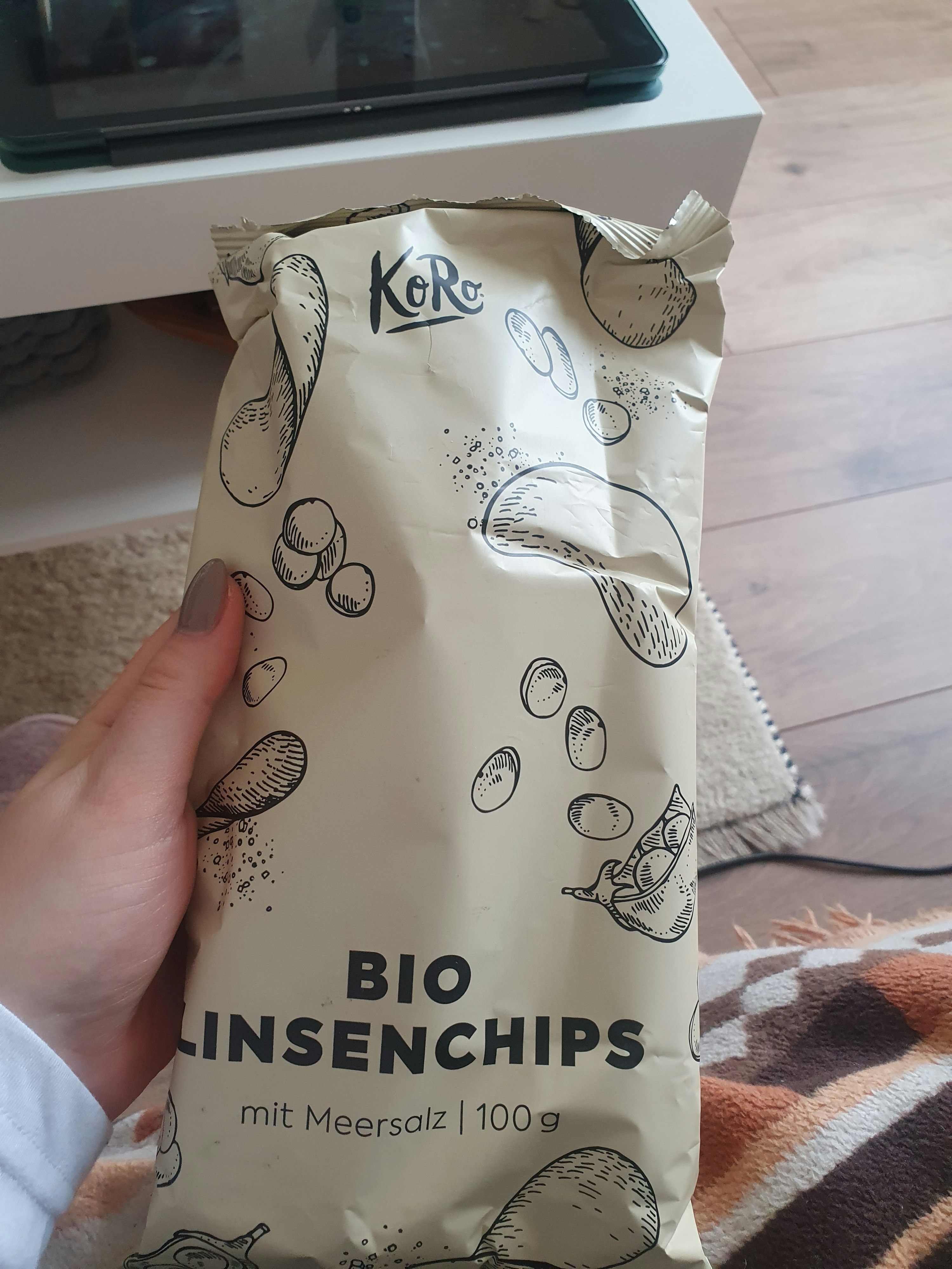 Bio Linsenchips mit Meersalz kaufen | KoRo