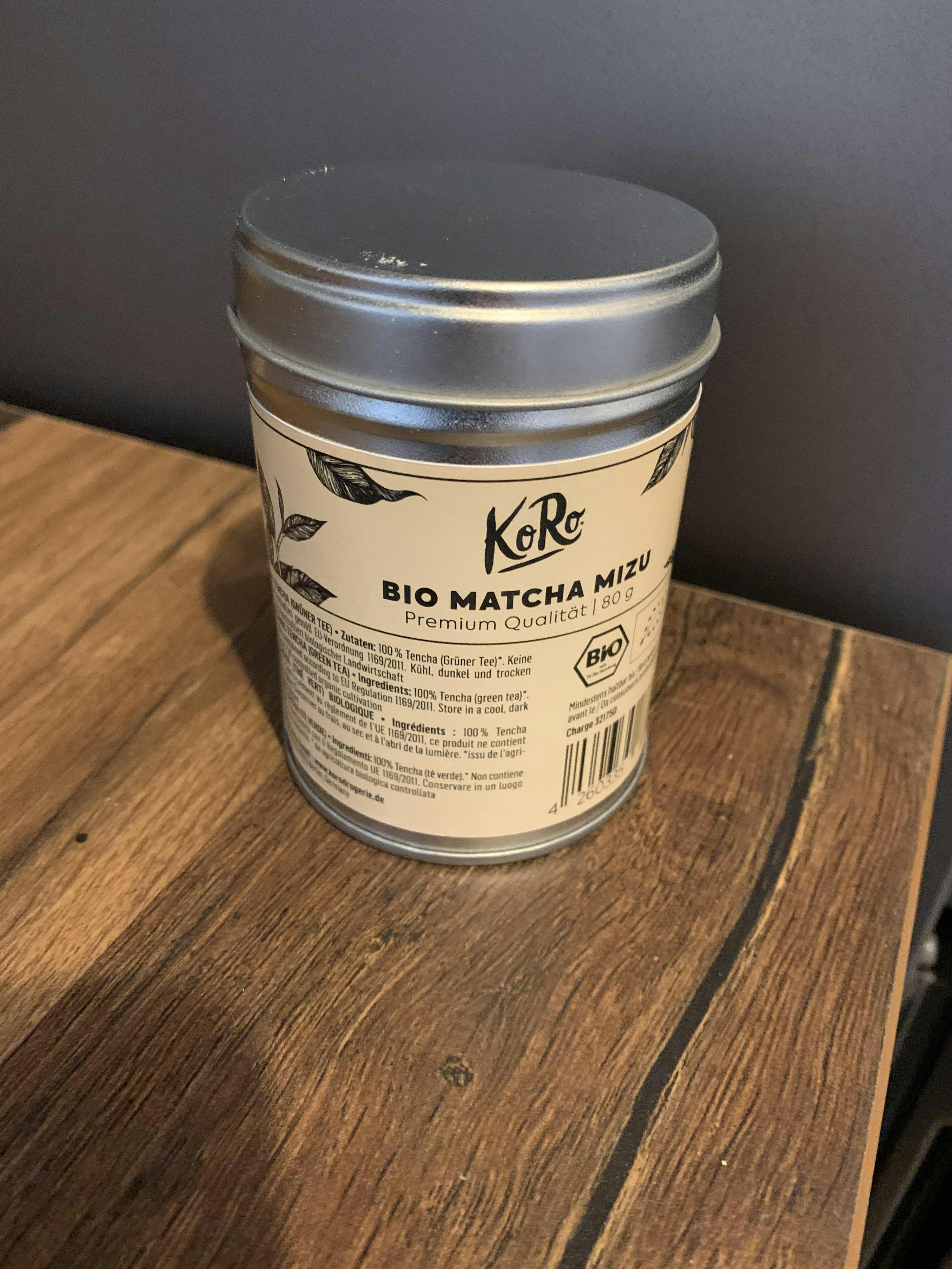 Achetez notre thé matcha Mizu bio | KoRo France