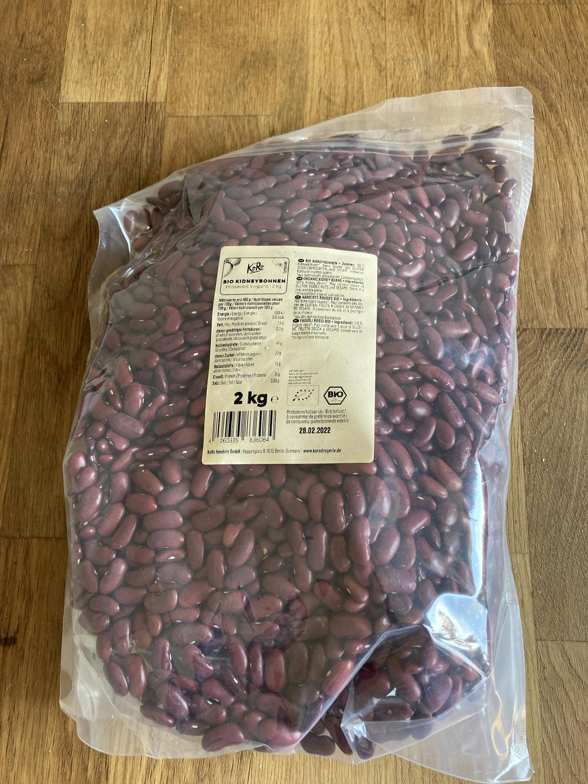 Achetez nos haricots rouges bio | KoRo France