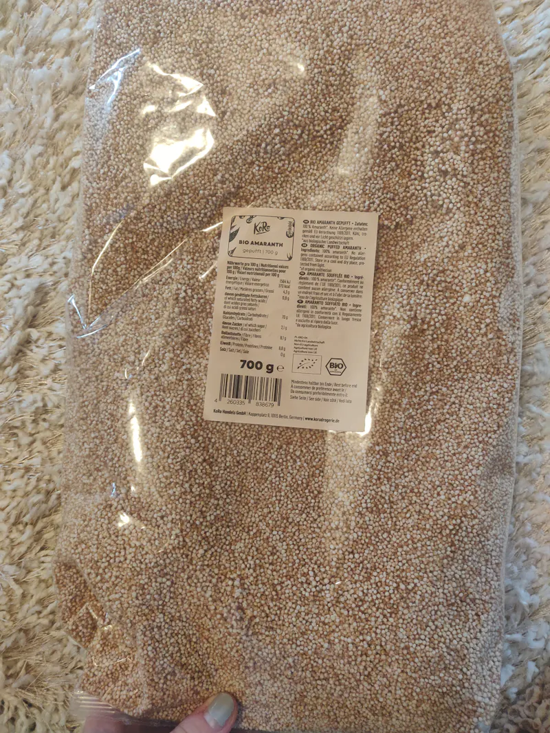 Bio Amaranth gepufft kaufen | KoRo